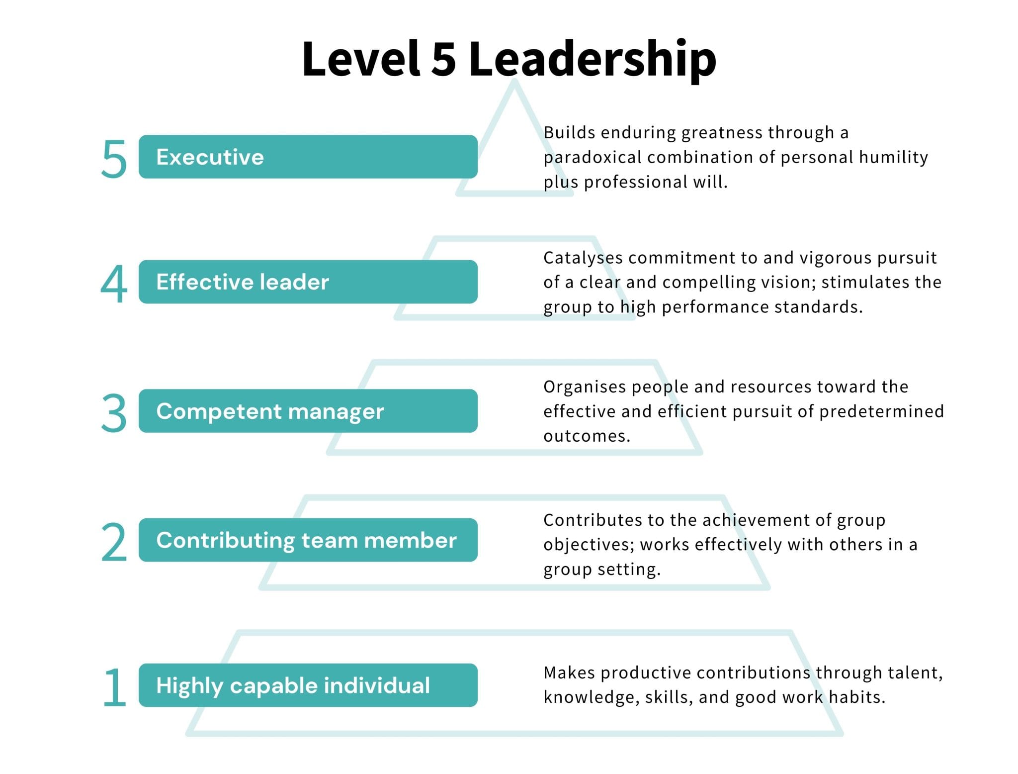 Aiming for excellence: The journey to Level 5 Leadership